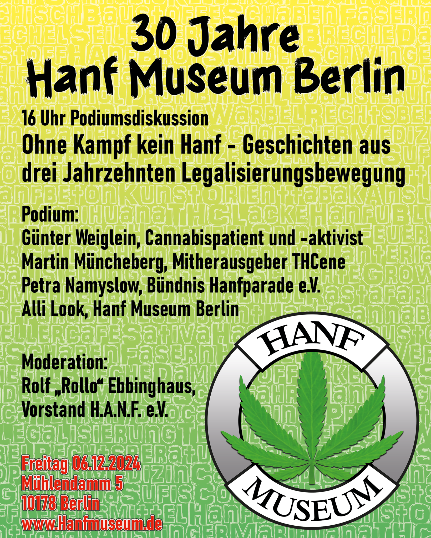 Hanf Museum, die Ausstellung zur Pflanze Hanf, Cannabis und Hanfkultur ...